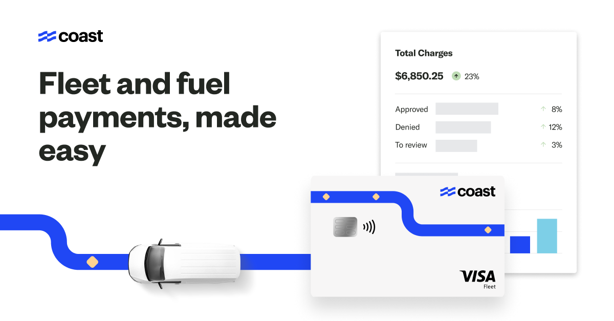 Coast | Fuel Cards & Gas Cards for Fleets Of All Sizes